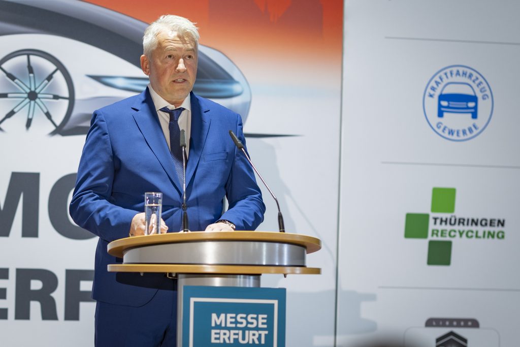 Erfurter Automobilmesse eröffnet | Wirtschaftsspiegel Thüringen