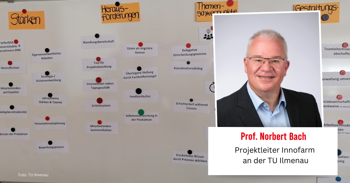 Gastbeitrag von Prof. Norbert Bach zu InnoFARM: Mit innovativen Formen ...